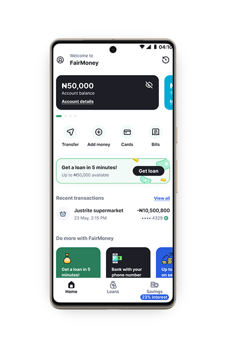 FairMoney - Own Your Financial Journey